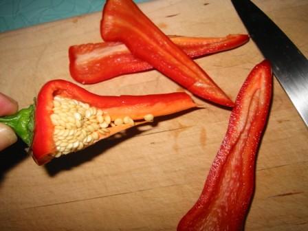 Kitchen Tips: Coring and Seeding Peppers - Mon Appétit